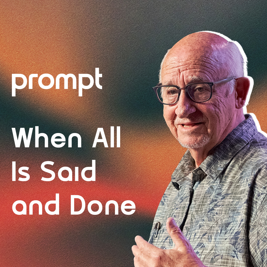 When All Is Said and Done - National Community Church, Washington, DC